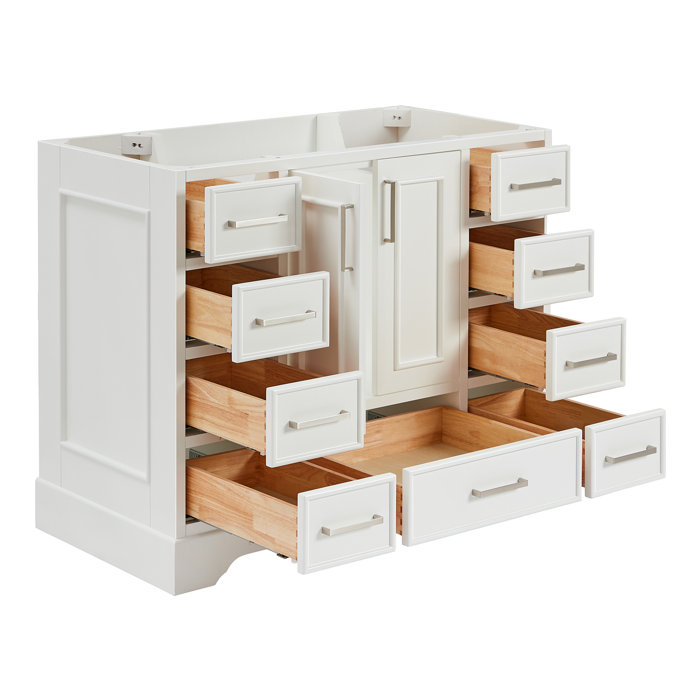 Winston Porter Peighten 42 75 Single Bathroom Vanity Base Only Wayfair